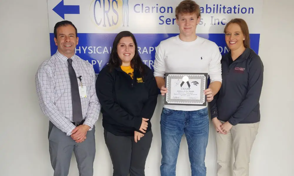 Isaak Jones Named Clarion Rehab/CHAMP December Student-Athlete of the ...
