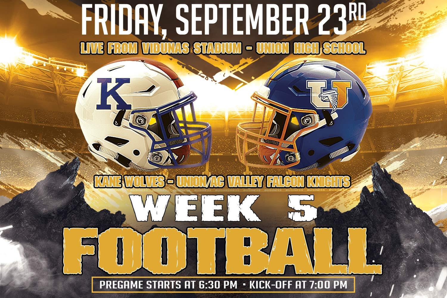 WATCH: Kerle Tire High School Football Game of the Week – Kane vs ...